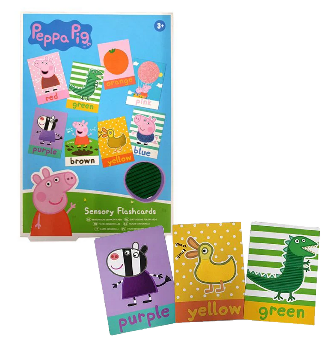 Peppa Pig Sensory Flash Cards – Pops Toys