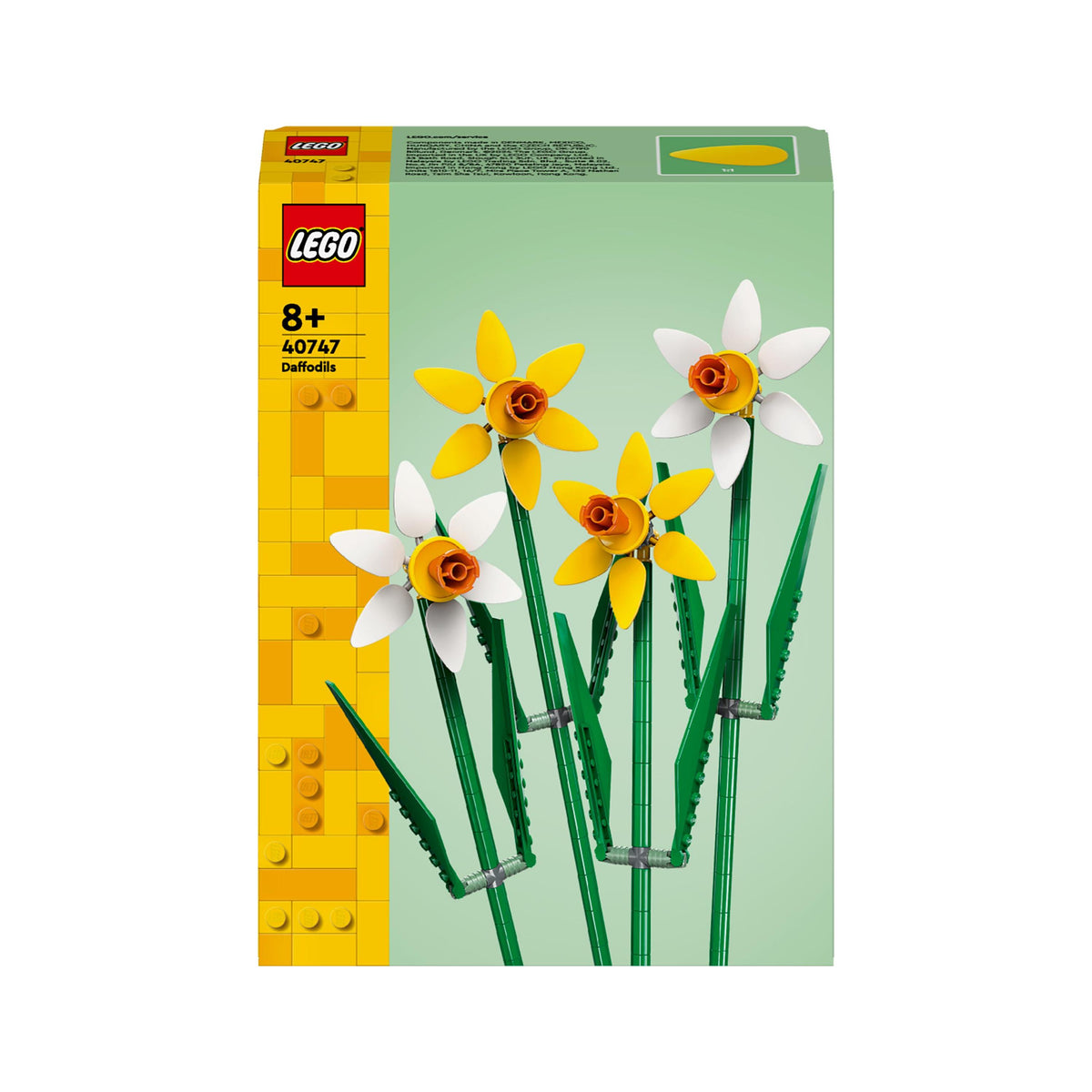 LEGO® Daffodils Flowers Set 40747 – Pops Toys