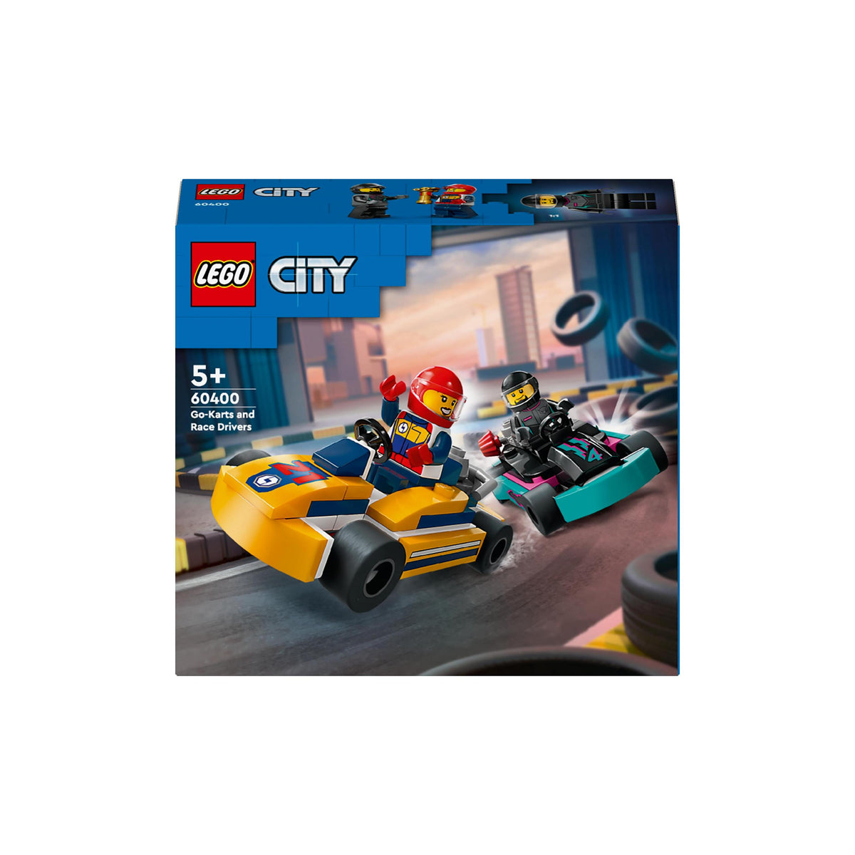 LEGO® City Go-Karts and Race Drivers Toy Set 60400 – Pops Toys