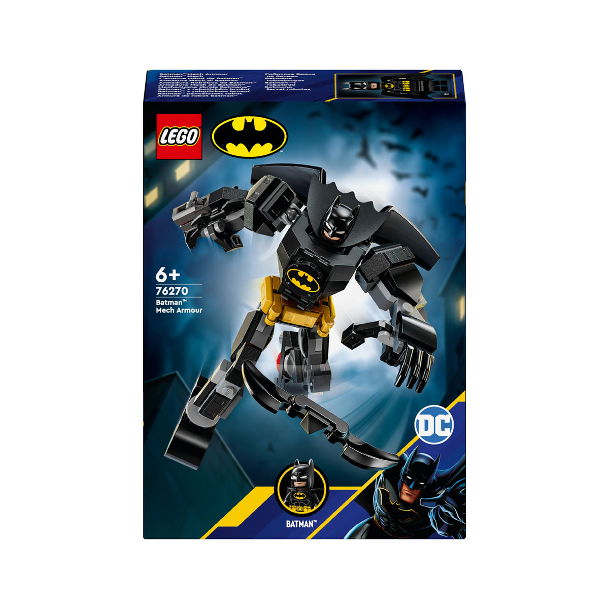 LEGO® DC Batman™: Batman Mech Armour Super-Hero Building Toy Set 76270 ...