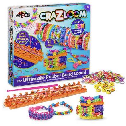 Cra-Z Loom Ultimate Rubber Band Loom Maker – Pops Toys