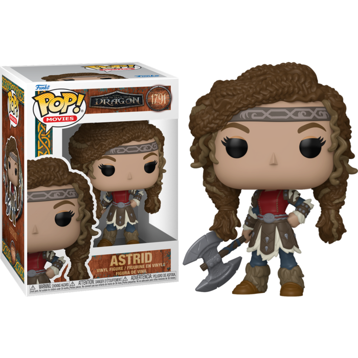1791 Funko POP! HTTYD LA S1 - Astrid with Axe – Pops Toys