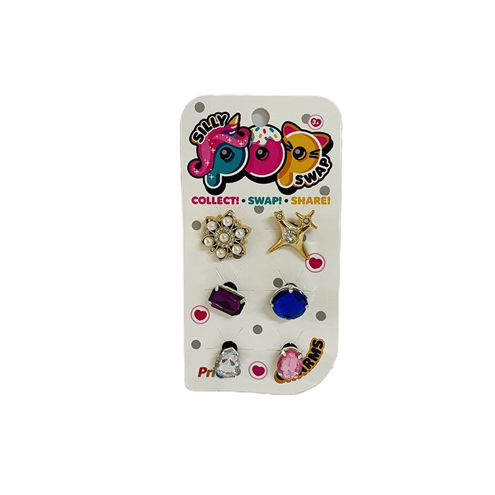 Silly Pop Swap Glitz Charms Assorted Each – Pops Toys