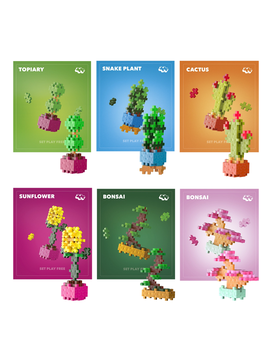Plus Plus Plant Packs Asst Each – Pops Toys