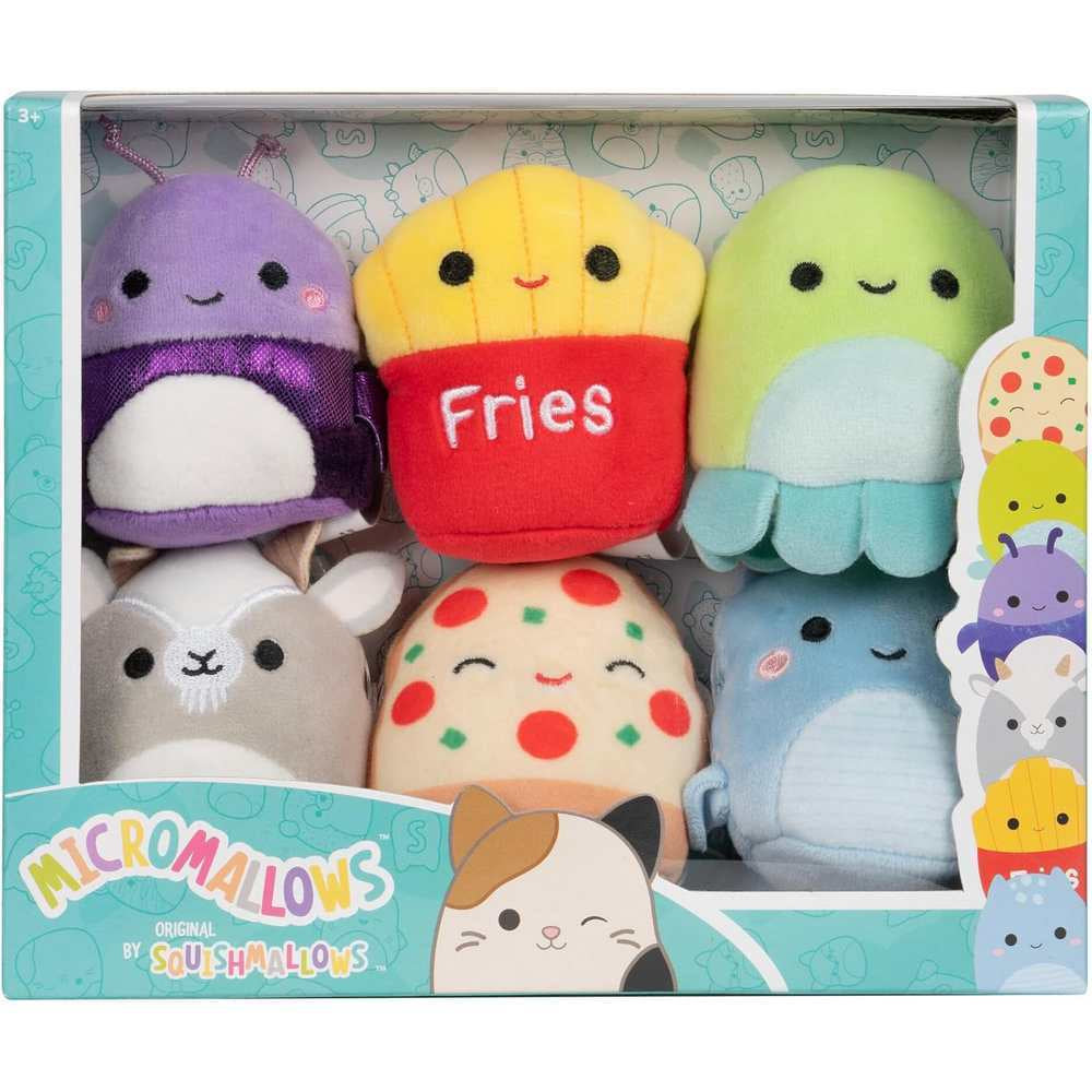 Squishmallow 2.5Inch Fashion Micromallow 6Pk S4 Asst Each – Pops Toys