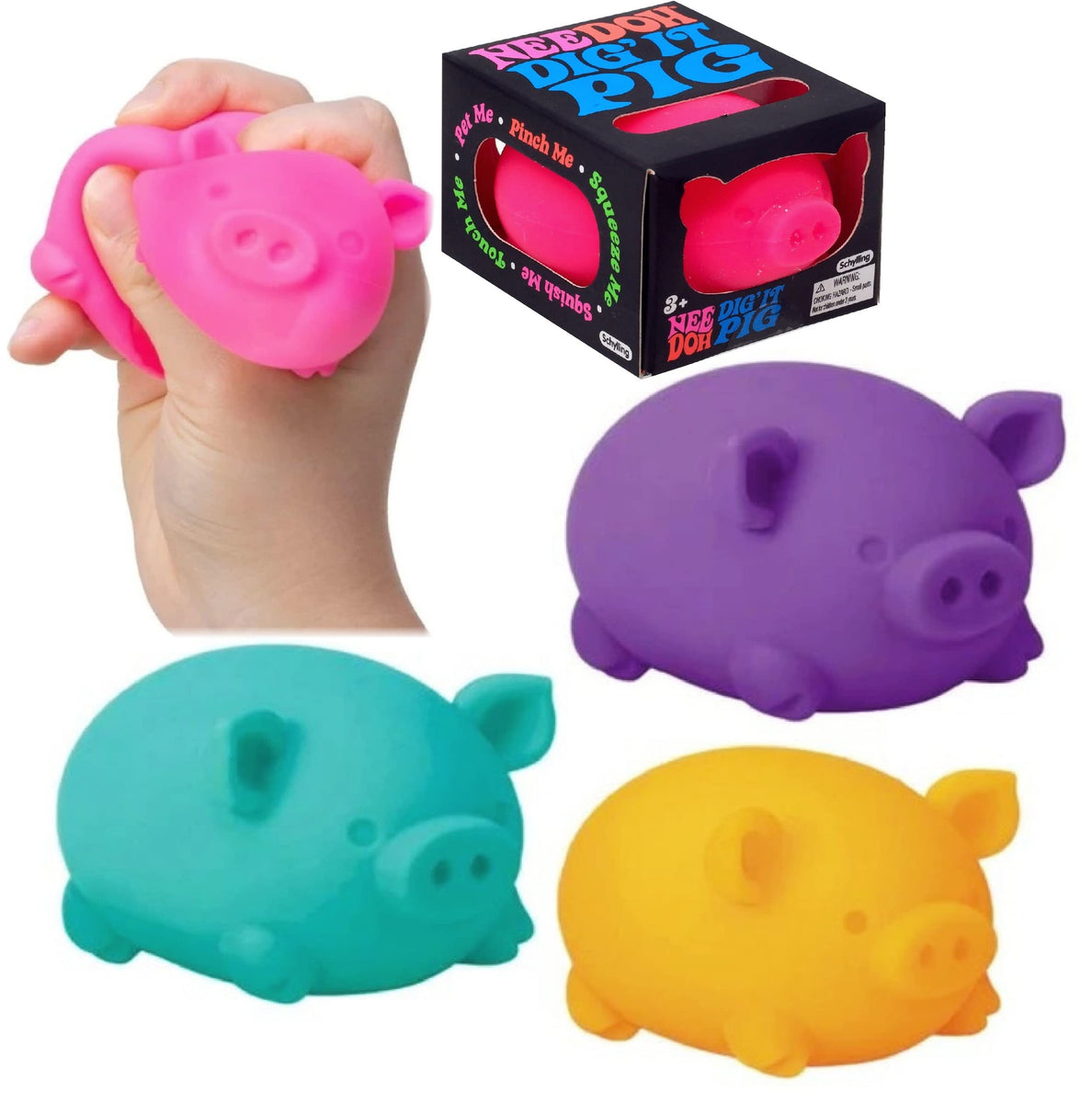 NeeDoh - Dig It Pig – Pops Toys