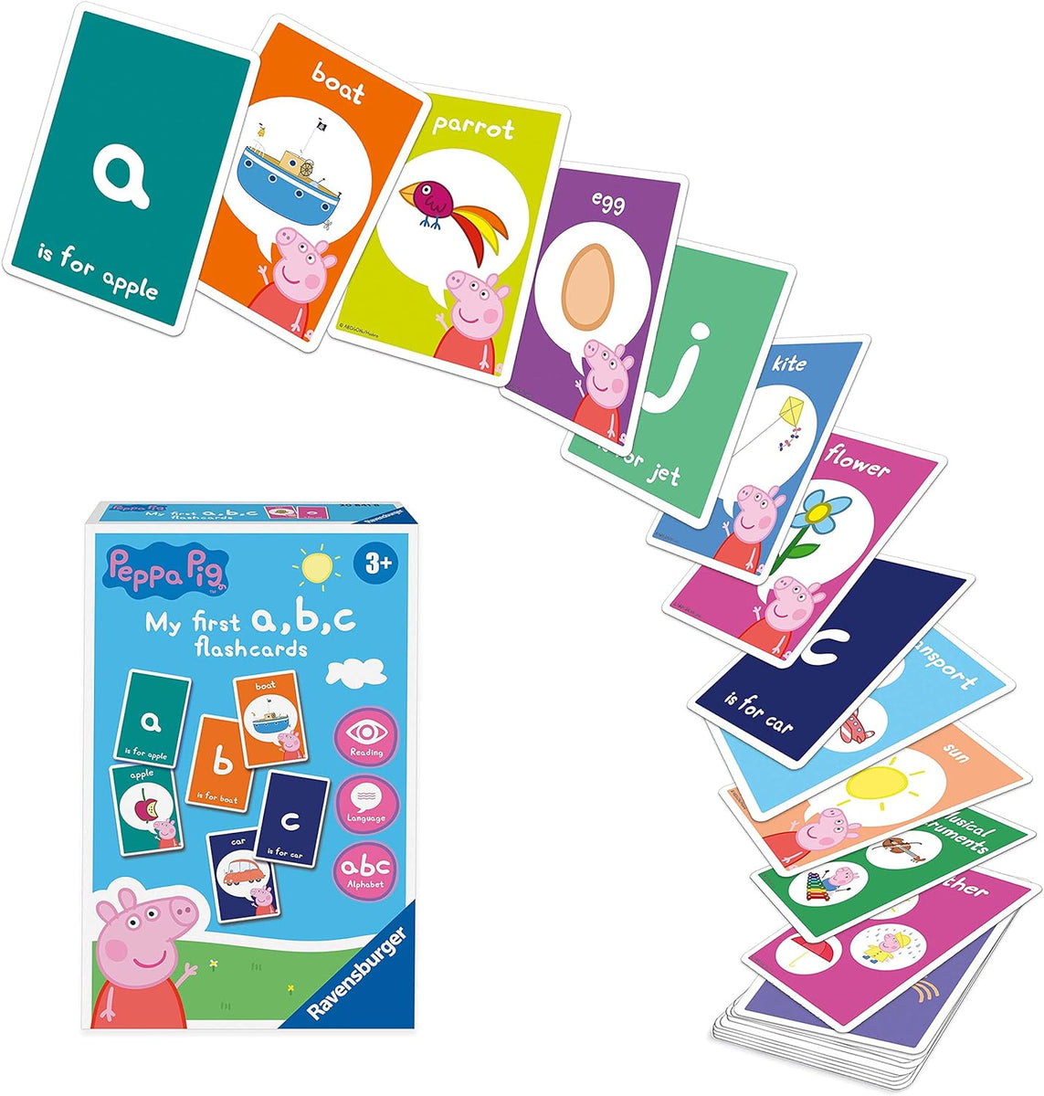 Ravensburger Peppa Pig First Flashcards – Pops Toys