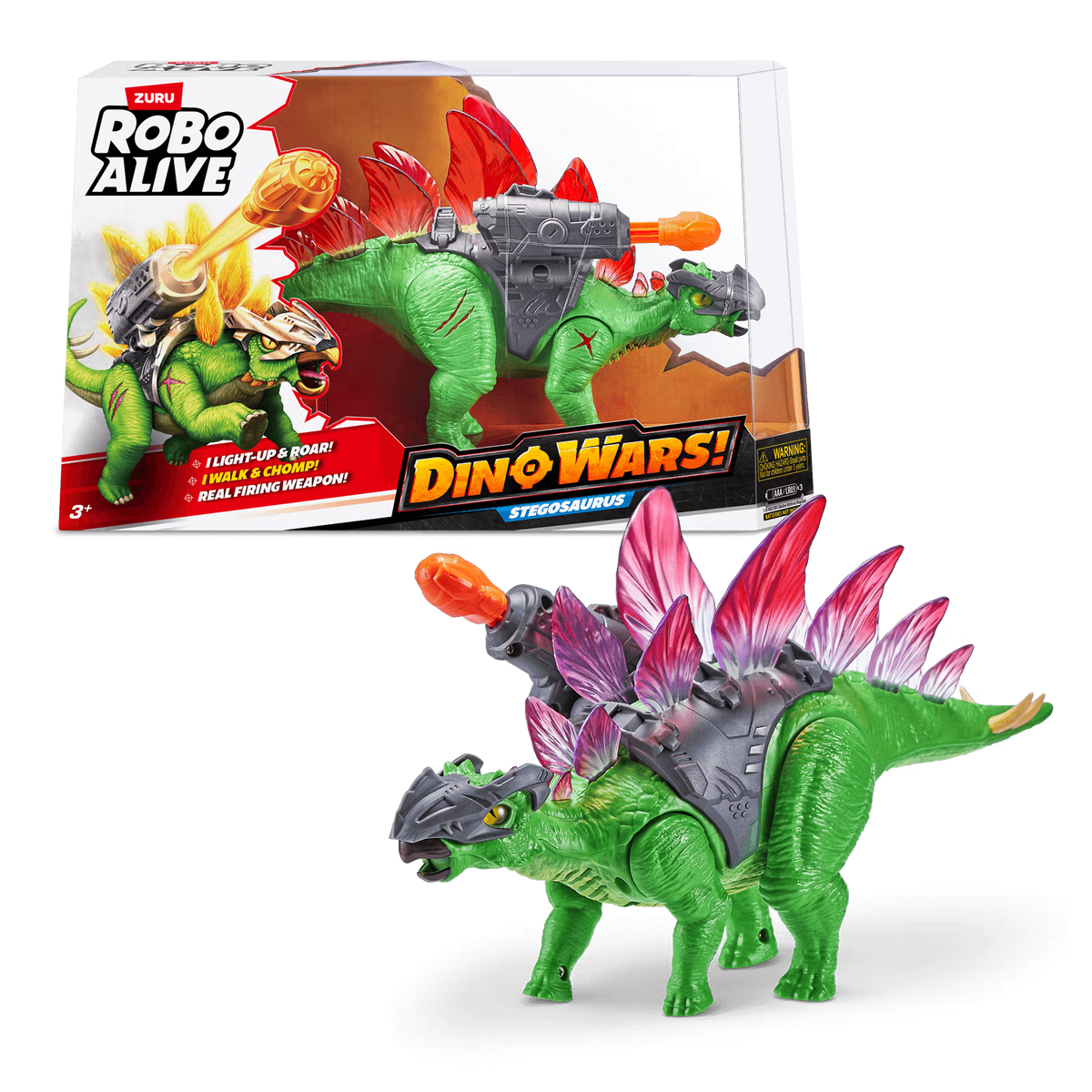 Zuru Robo Alive DinoWars! Stegosaurus – Pops Toys