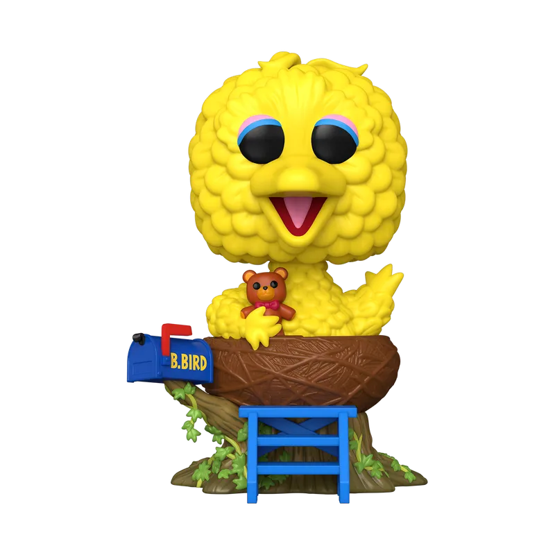 1612 Funko POP! Sesame Street - Big Bird in Nest Deluxe Pop! – Pops Toys