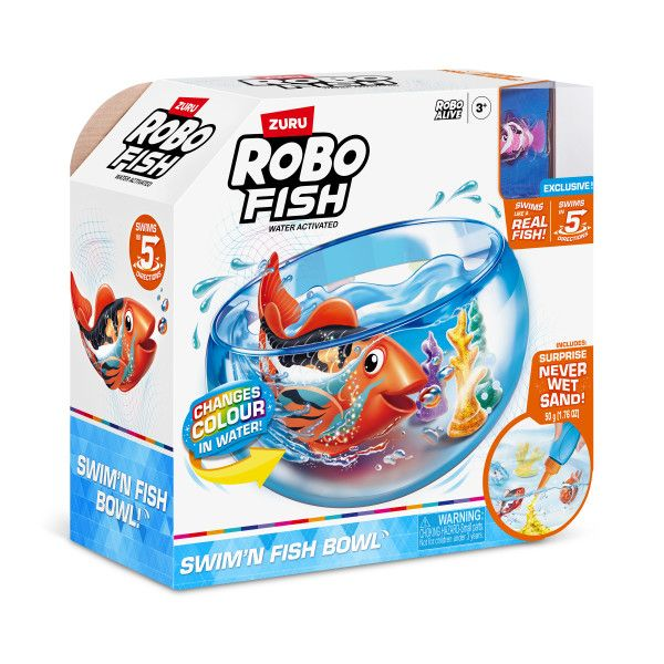 Zuru Robo alive fish bowl – Pops Toys