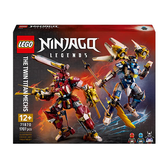 71870 LEGO® NINJAGO® The Twin Titan Mechs – Pops Toys